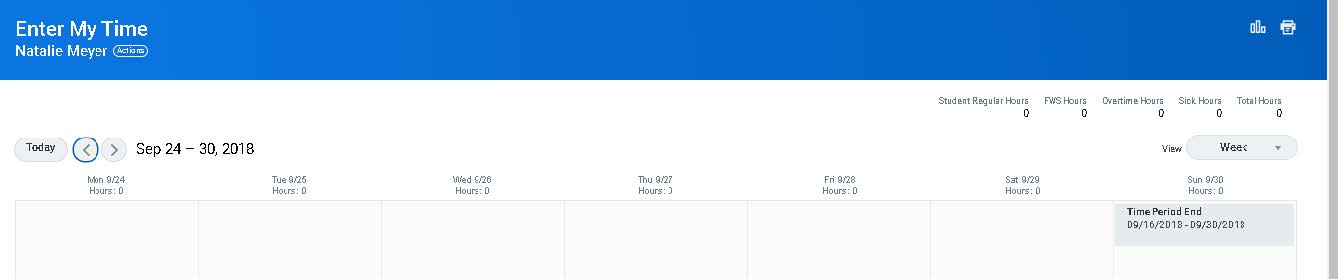 Time: Enter Time Worked - Hourly Employee | myUSF